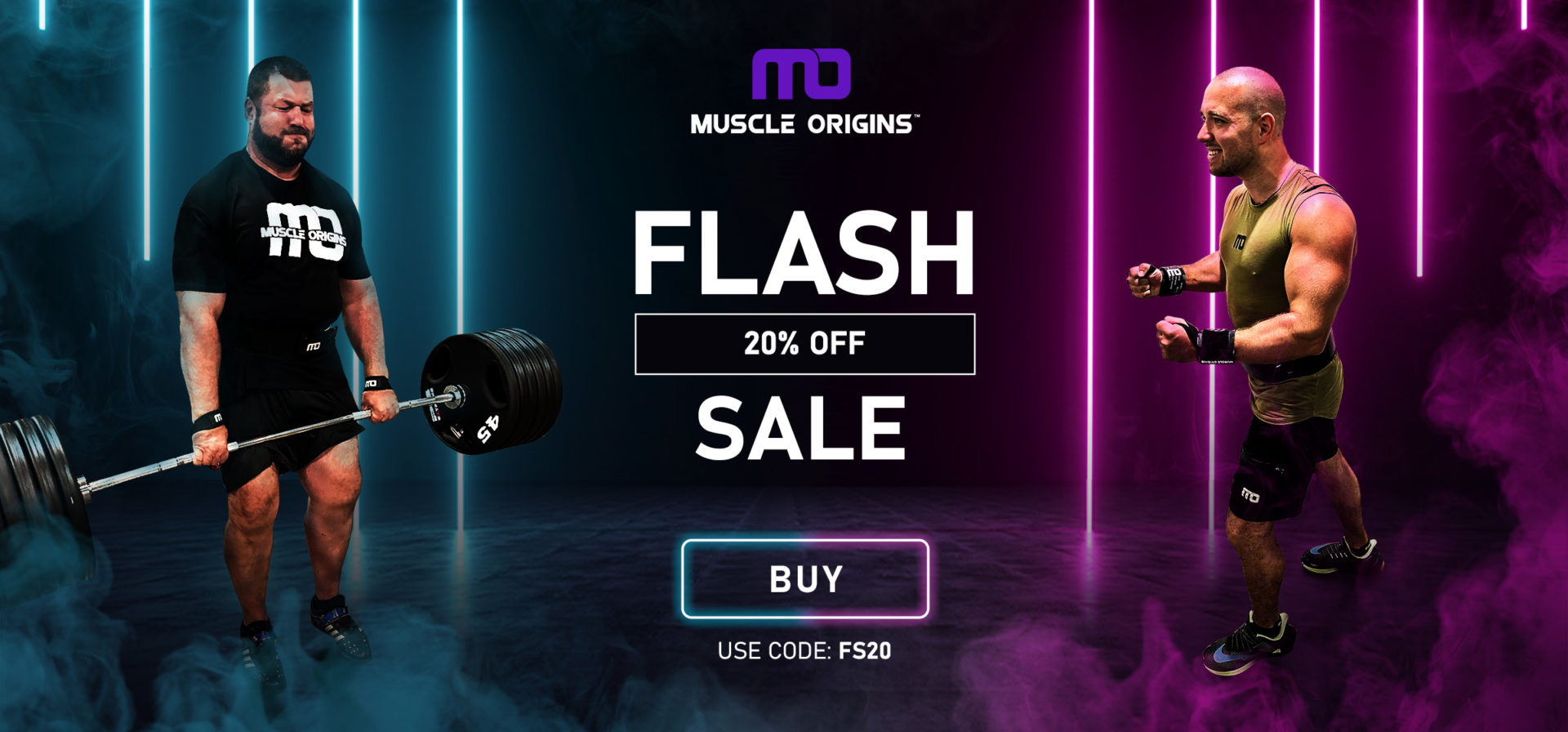 Muscle Origins Hero Banner | Muscle Origins | Gym Clothes, Bodybuilding ...
